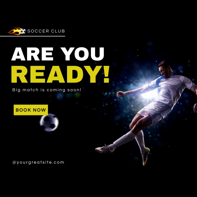 Copy of Are you ready! | PosterMyWall