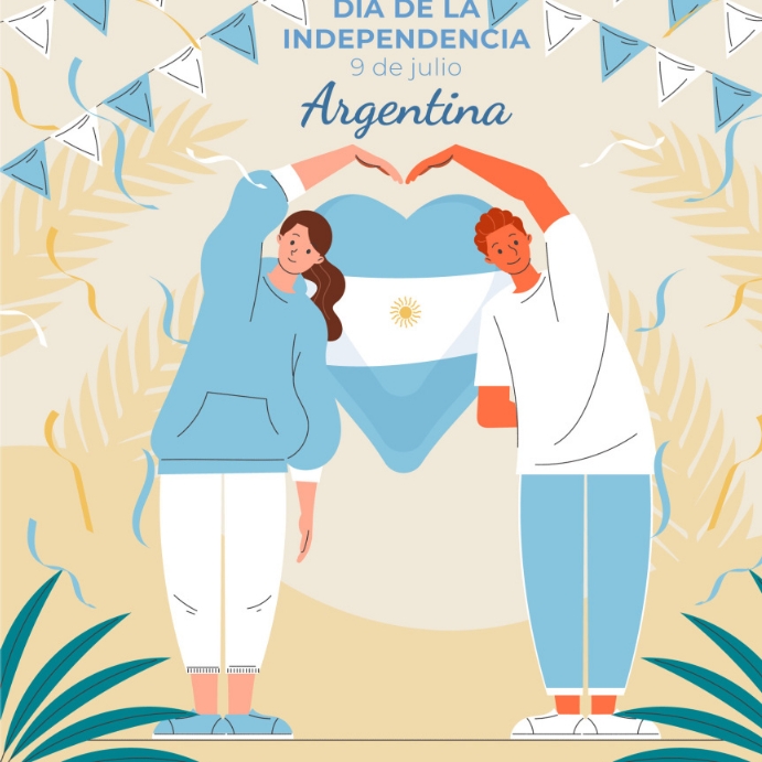 Argentina Independence Unity Template | PosterMyWall