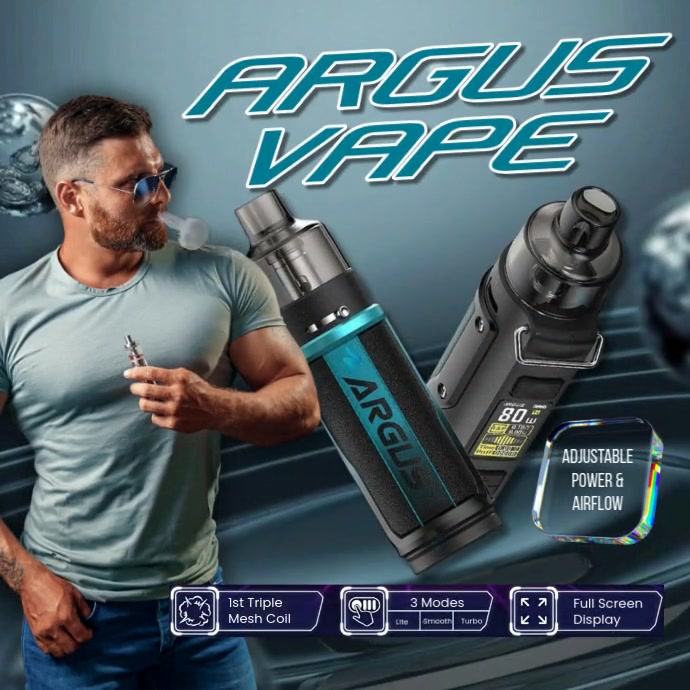 Copy of Argus Vape Flyre | PosterMyWall
