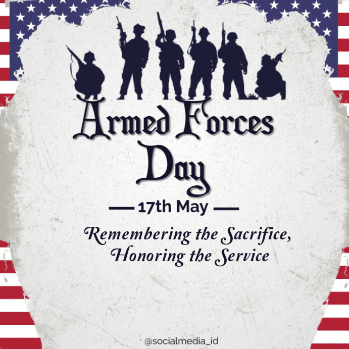 Copy of Armed forces day | PosterMyWall