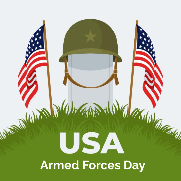 Armed forces day poster design template | PosterMyWall