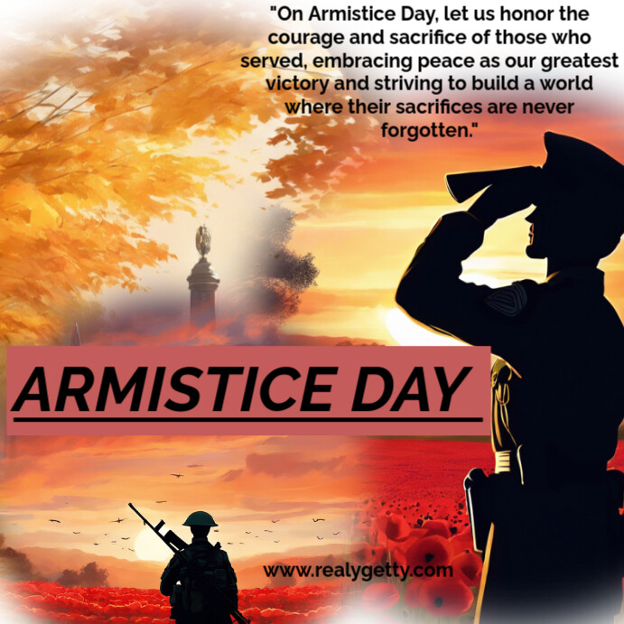 Armistice Template | PosterMyWall