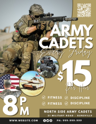 invitation to army cadets Poster Template | PosterMyWall