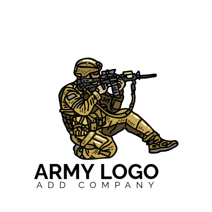 Modèle ARMY LOGO | PosterMyWall