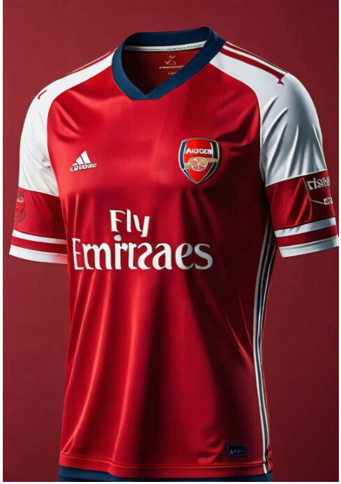 Arsenal Football jersey 2025/2026 home kit Template | PosterMyWall