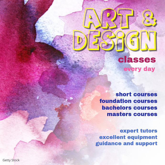 art and design insta Template | PosterMyWall