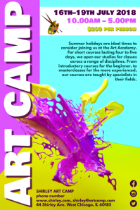 Art Showcase Flyer Template | PosterMyWall