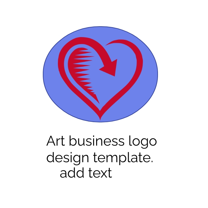 Art character logo design template. | PosterMyWall