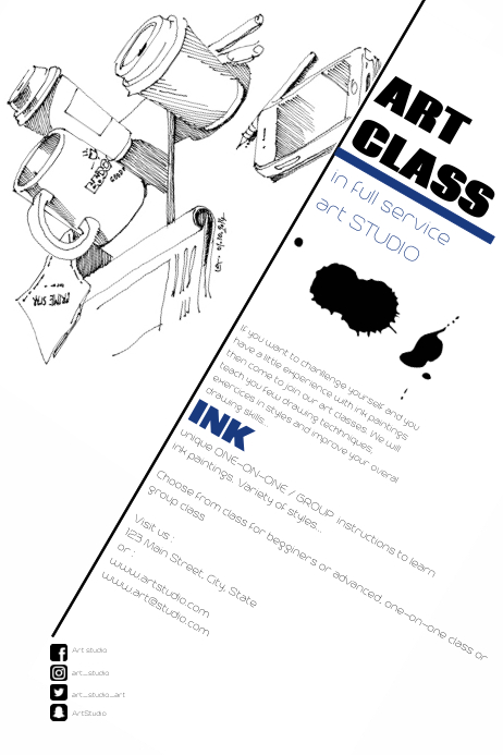 Art Classes | PosterMyWall