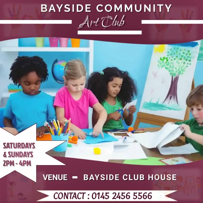 ART CLUB Template | PosterMyWall