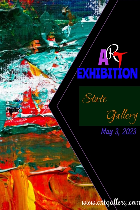 Art exhibition Template | PosterMyWall