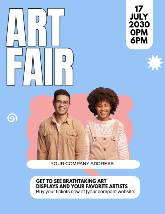 Plantilla de ART FAIR | PosterMyWall