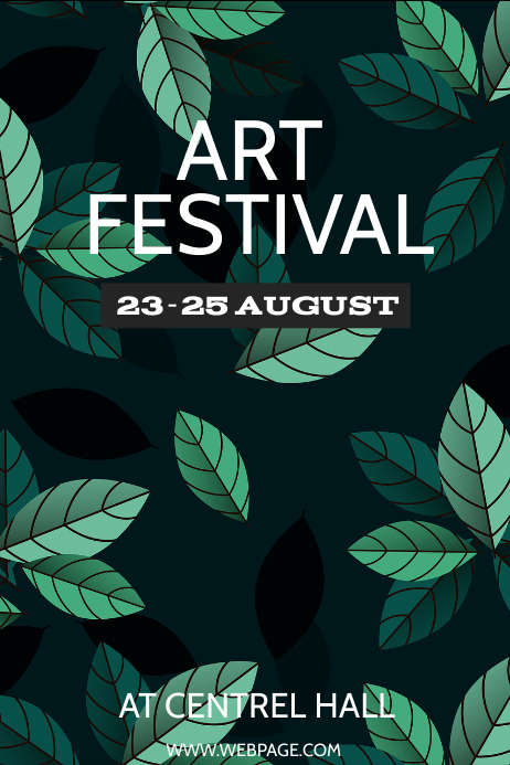 Art festival flyer template | PosterMyWall