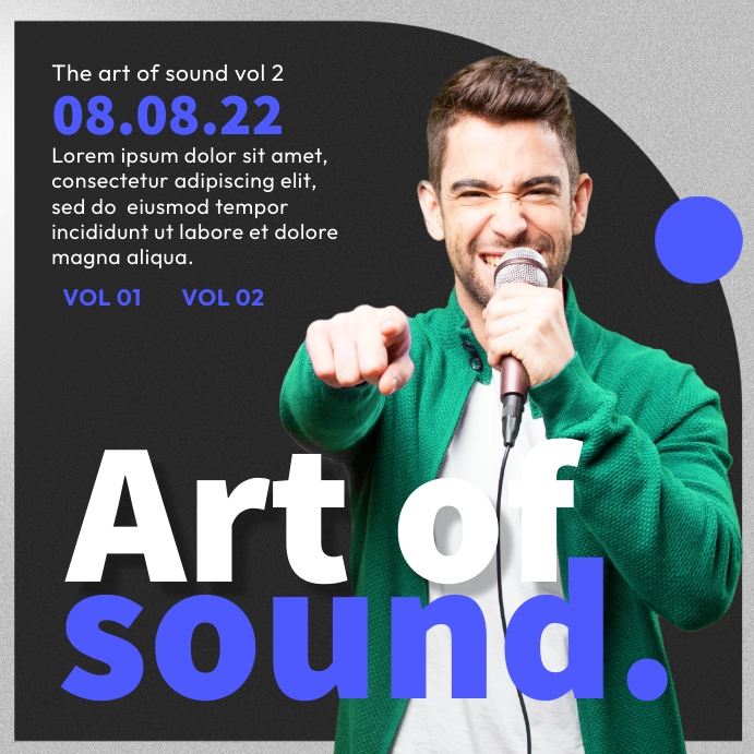 Copy of Art Of Sound | PosterMyWall