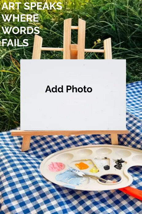 Art template | PosterMyWall