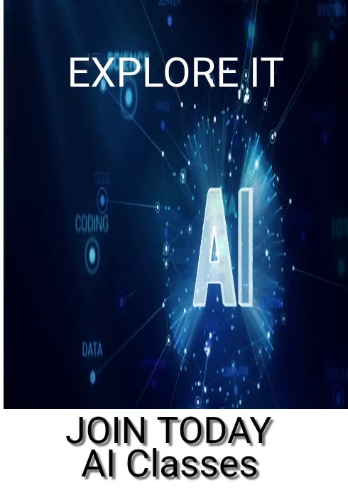 Copy of Artificial Intelligence Courses free template | PosterMyWall