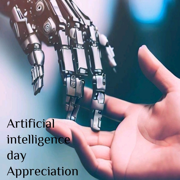 Artificial intelligence day Instagram post Template | PosterMyWall