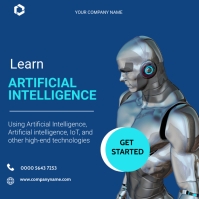 artificial intelligence template | PosterMyWall