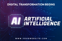Plantilla de Artificial Intelligence | PosterMyWall