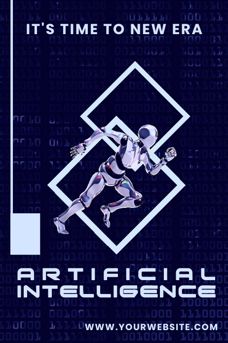 Artificial Intelligence Modelo | PosterMyWall
