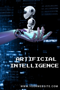 Plantilla de Artificial Intelligence | PosterMyWall