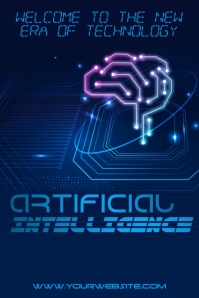 Plantilla de Artificial Intelligence | PosterMyWall