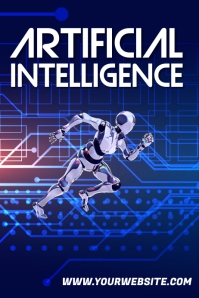 Plantilla de Artificial Intelligence | PosterMyWall