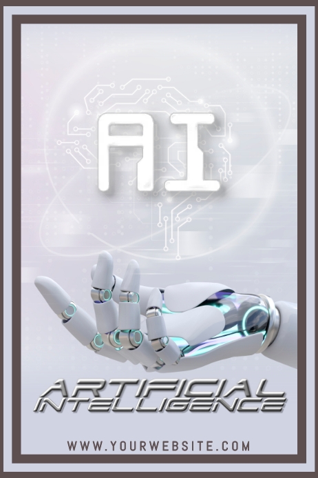 Artificial Intelligence Template | PosterMyWall