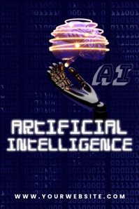 Plantilla de Artificial Intelligence | PosterMyWall