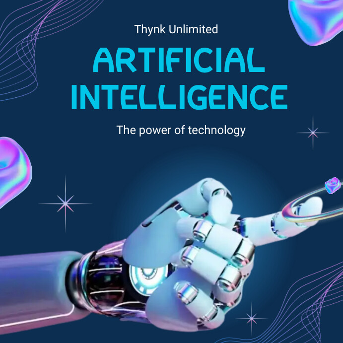 Artificial Intelligence Instagram Post Template | PosterMyWall