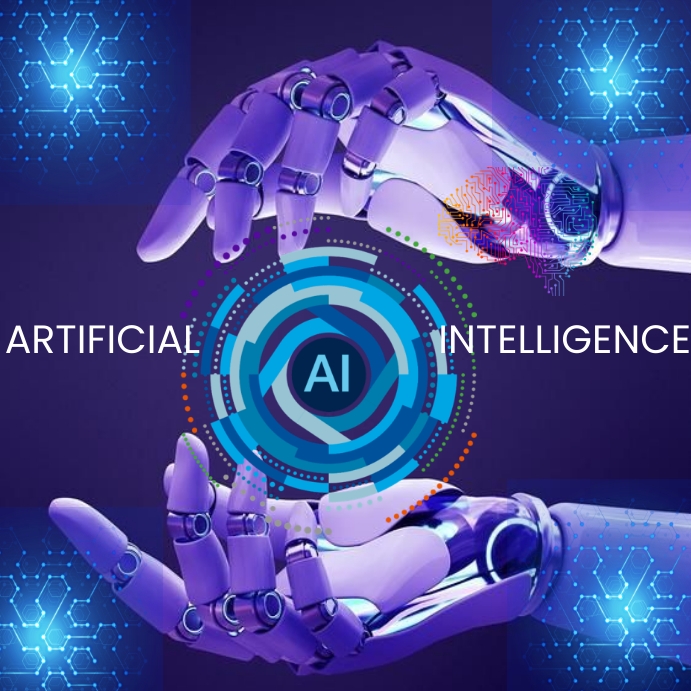 Artificial Intelligence Instagram Poster Template | PosterMyWall