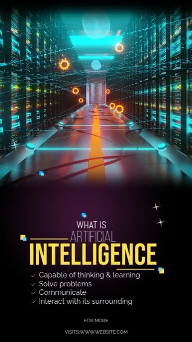 Copy of Artificial Intelligence Instagram Story | PosterMyWall