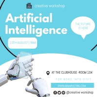 Artificial intelligence poster Template | PosterMyWall