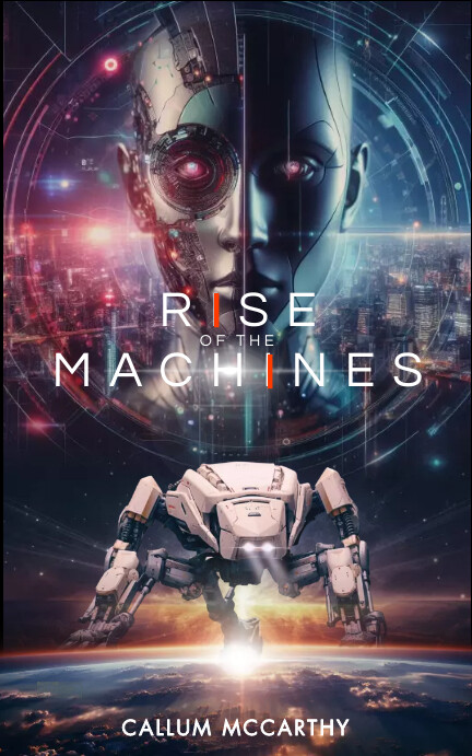 Artificial Intelligence Sci Fi Book Cover Template | PosterMyWall