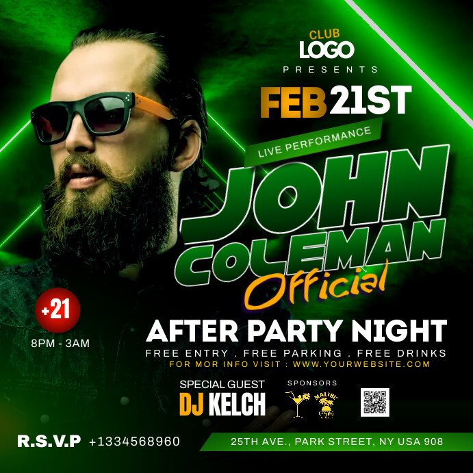 artist live performance Templat | PosterMyWall