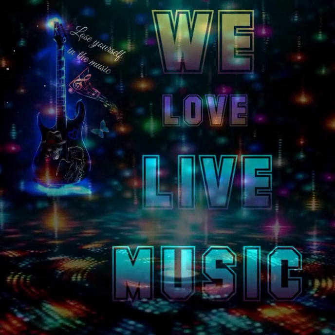 Plantilla de Artist name and song name music name | PosterMyWall