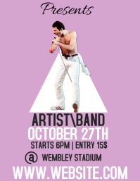 Concert Event Band Flyer template | PosterMyWall