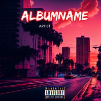 Cold night Album cover design template | PosterMyWall