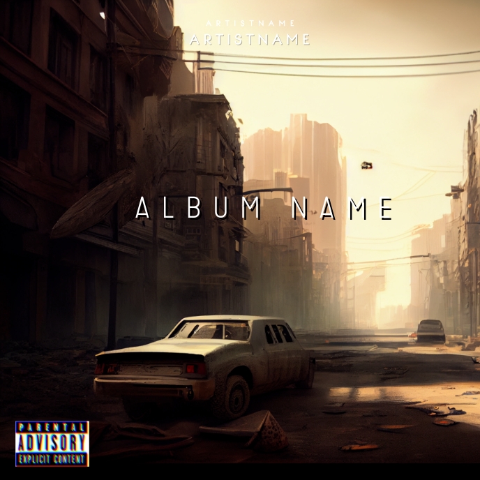 artistic album cover (110) Template | PosterMyWall