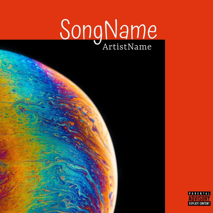 artistic album cover (45) Template | PosterMyWall