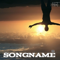dj song album cover art design template | PosterMyWall