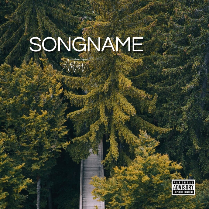 Copy of artistic album cover (99) | PosterMyWall