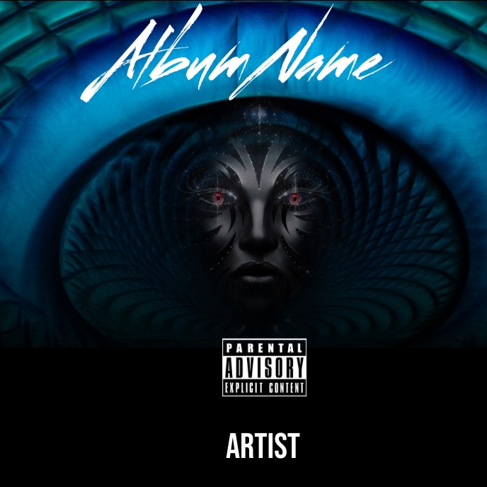 artistic album cover Template | PosterMyWall