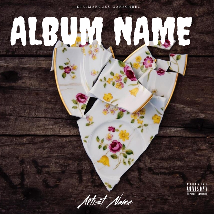 artistic album cover Template | PosterMyWall