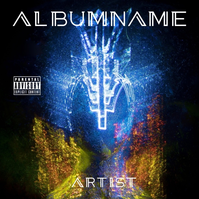 artistic album cover Template | PosterMyWall