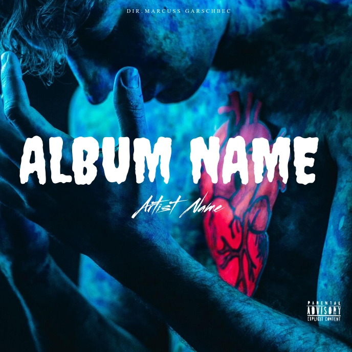 artistic album cover Template | PosterMyWall