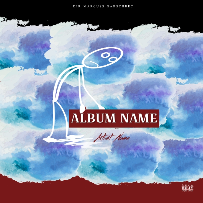 artistic album cover Template | PosterMyWall