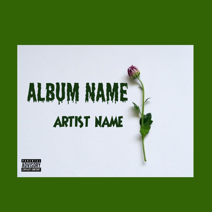 artistic album cover Template | PosterMyWall
