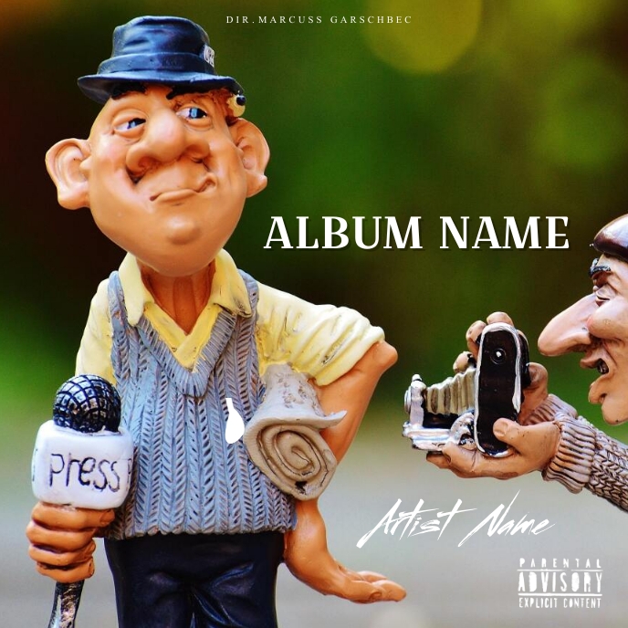 artistic album cover Template | PosterMyWall