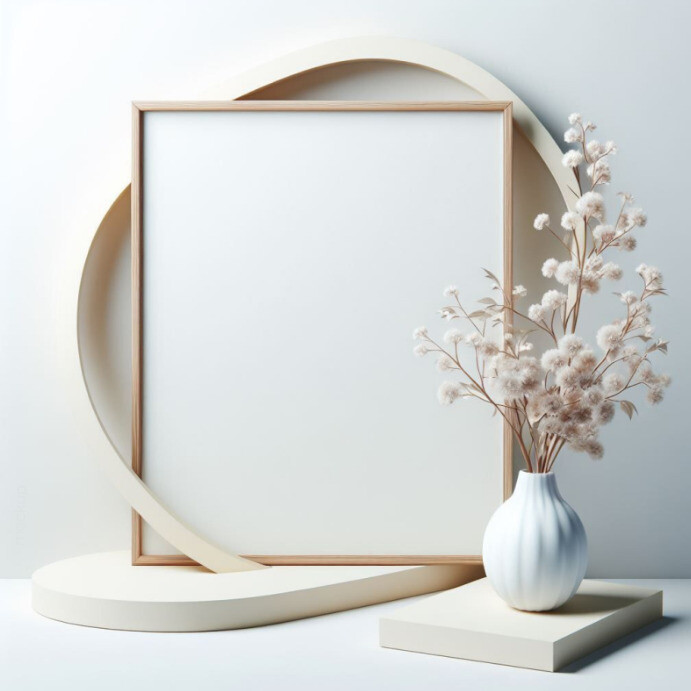 Artistic background frame template | PosterMyWall